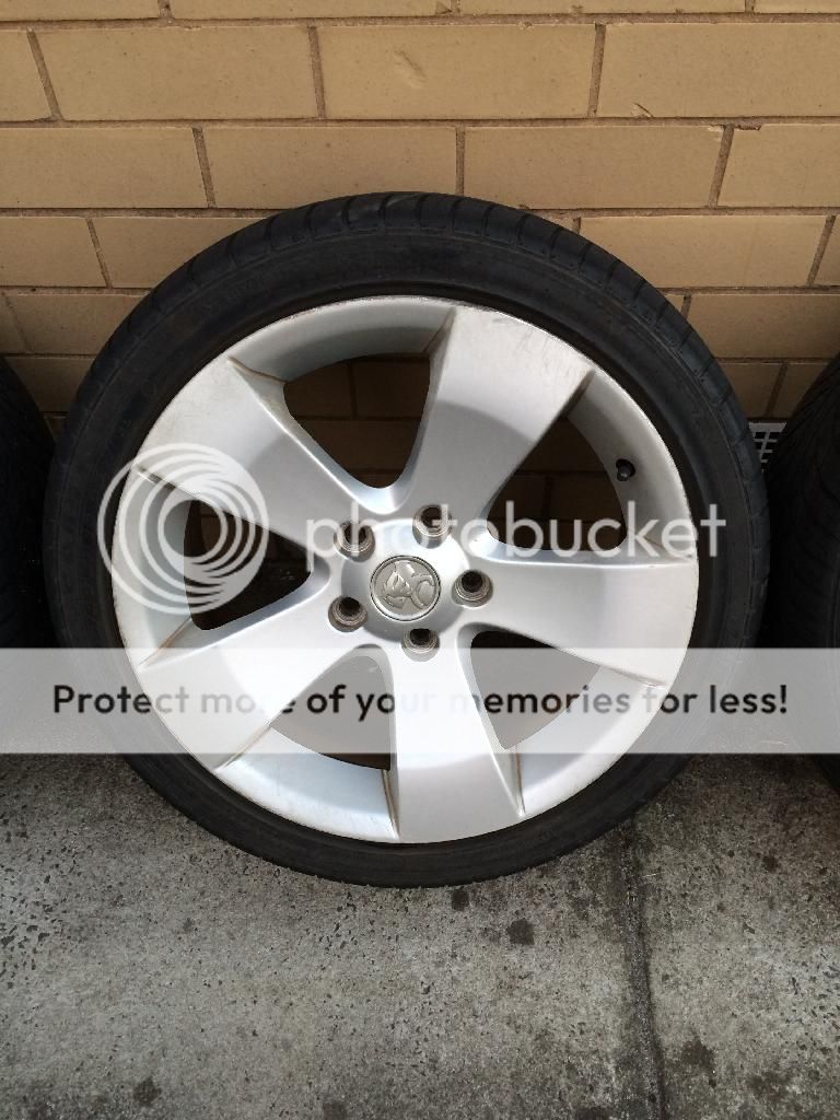 [VIC] - For Sale: 18" CV8 Monaro / VZ SS Thunder Wheels + Tyres | Just ...