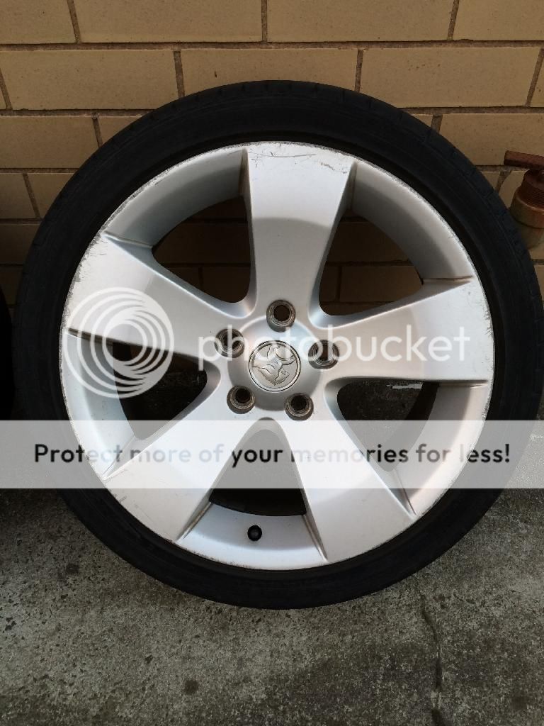 [VIC] - For Sale: 18" CV8 Monaro / VZ SS Thunder Wheels + Tyres | Just ...