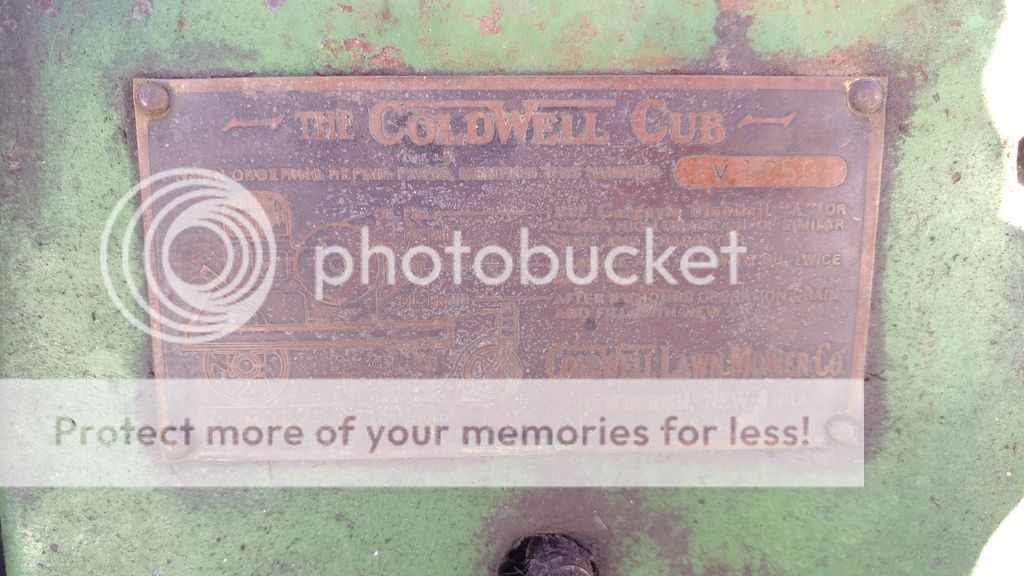 Coldwell Cub Mower Parts | Smokstak® Antique Engine Community*