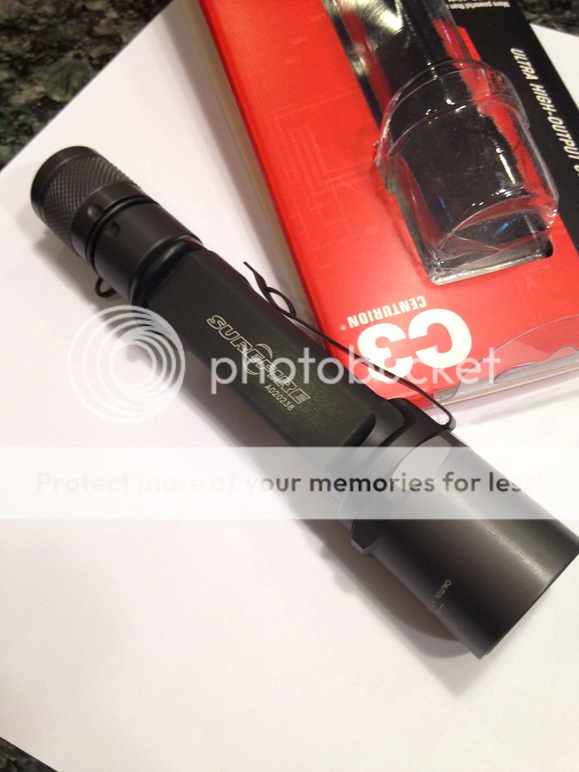Sold/Expired - SureFire C3 Centurion with original Pkg. | Candle Power ...