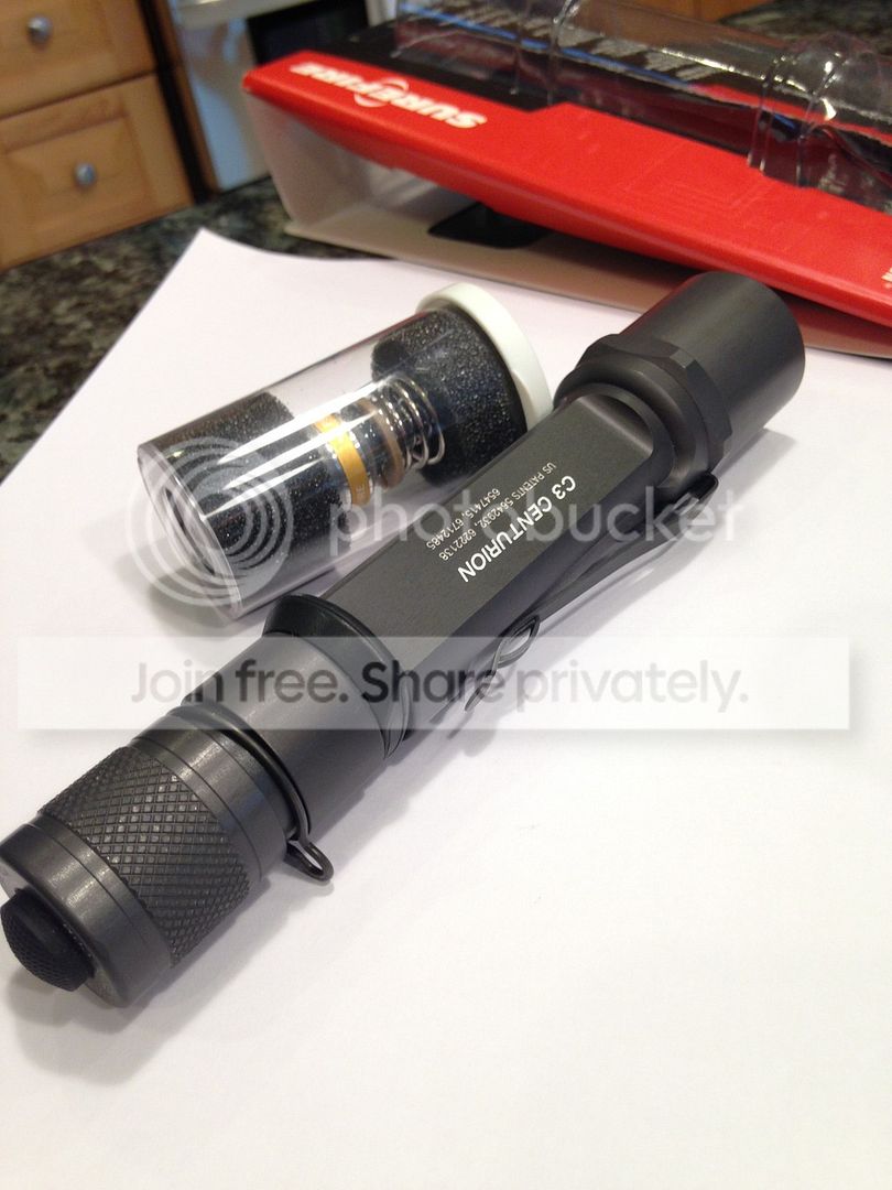 Sold/Expired - SureFire C3 Centurion with original Pkg. | Candle Power ...